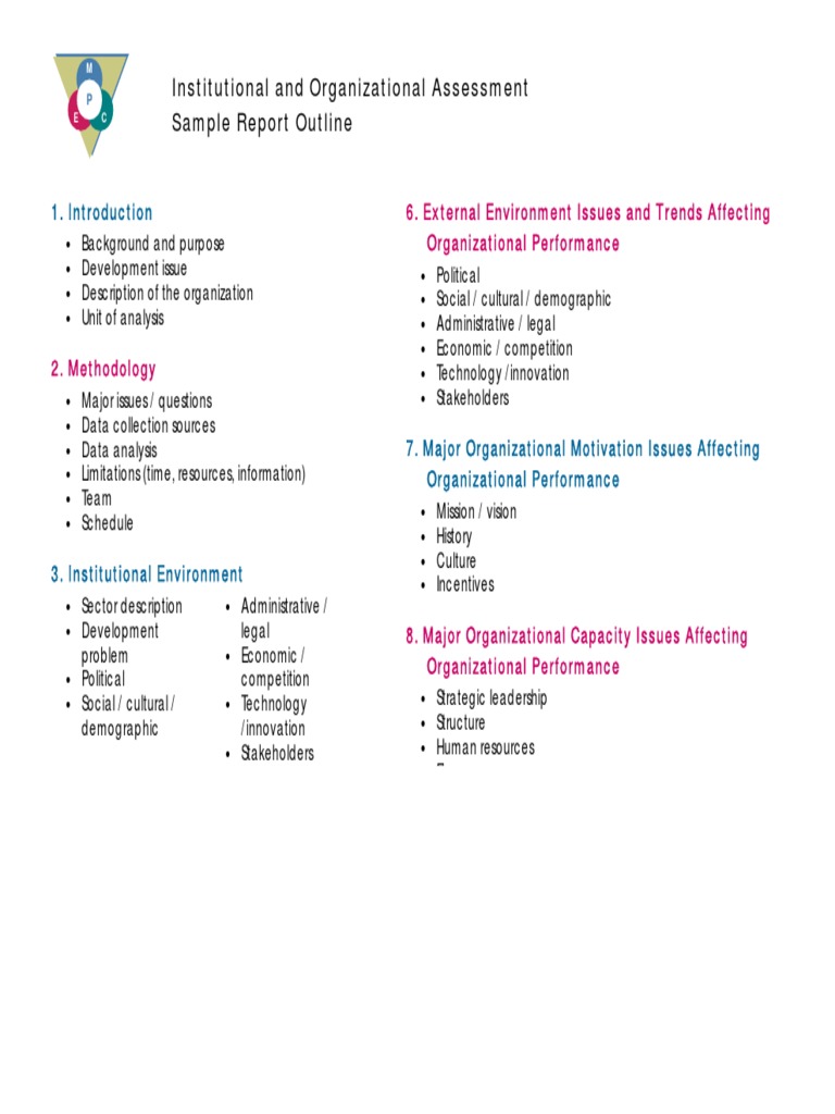 Ioa Sample Report Outline | PDF