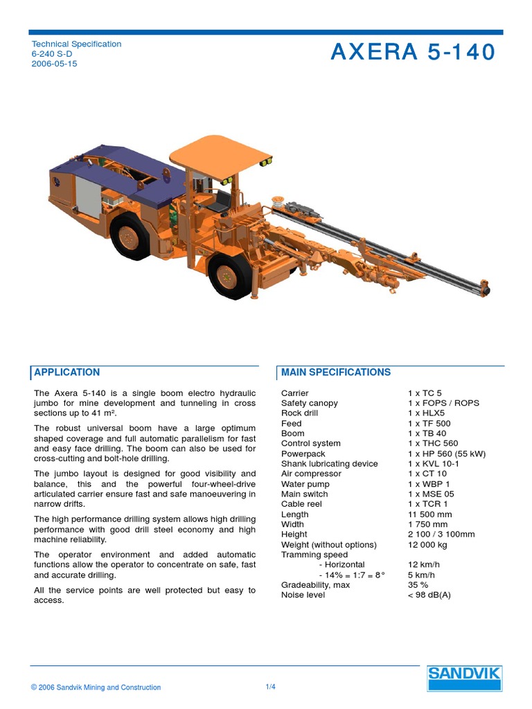 Axera 5 140 - 6240sd PDF | PDF | Engines | Horsepower