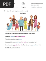 Lesson :: English 11 Unit 1: Generation Gap | PDF | Grandparent | Family