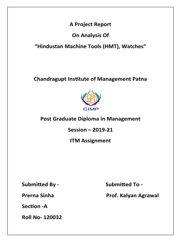 A Fall From Grace: An Analysis of the Decline of Hindustan Machine ...
