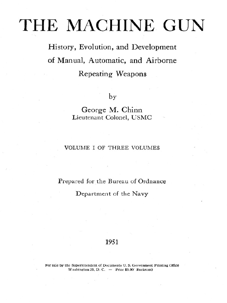 The Machine Gun V1 | PDF