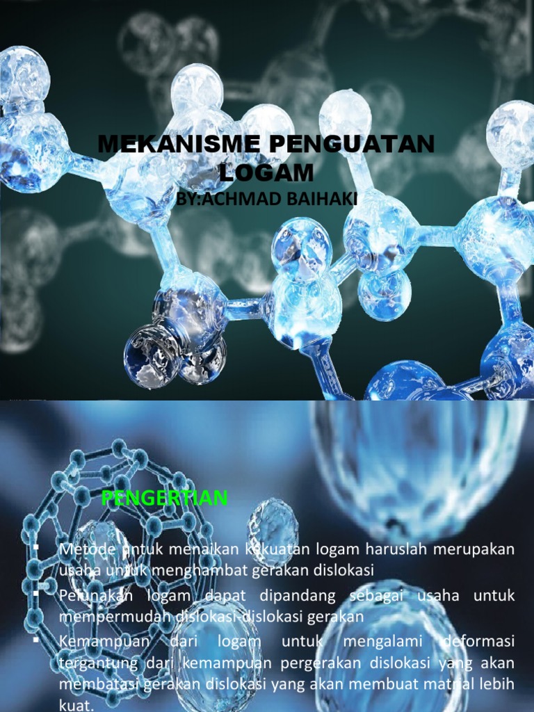 Mekanisme Penguatan Logam | PDF