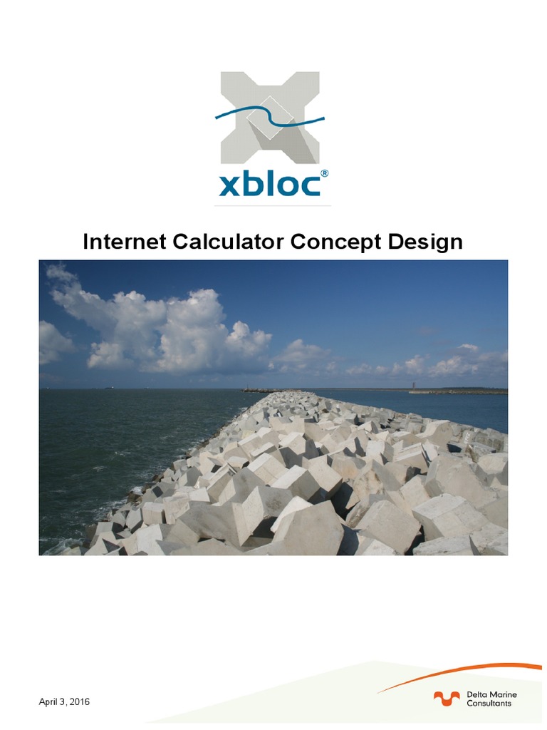 Internet Calculator Concept Design: April 3, 2016 | PDF | Civil ...
