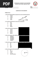 Identification Type Test Items: Example | PDF | Multiple Choice | Question