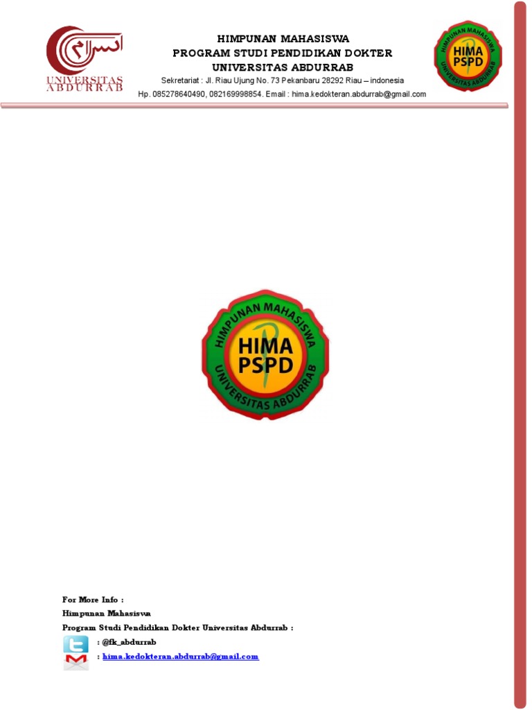 KOP SURAT HIMA (Edited) | PDF