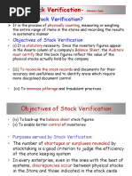 Stock Verification Format | PDF