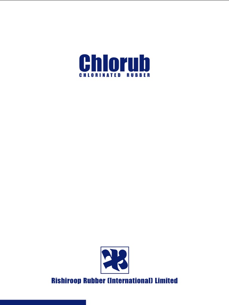 Chlorub: Versatile Chlorinated Rubber | PDF | Paint | Adhesive
