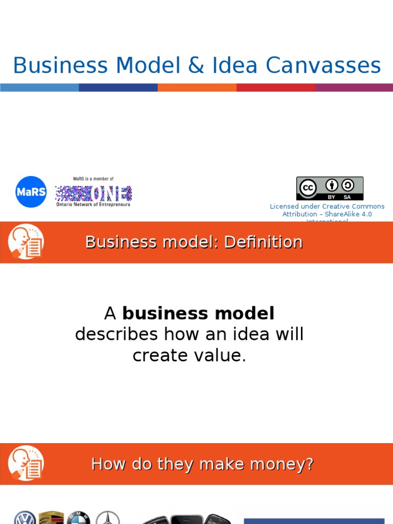 Adapting the Business Model Canvas into an Idea Canvas: A Tool for ...