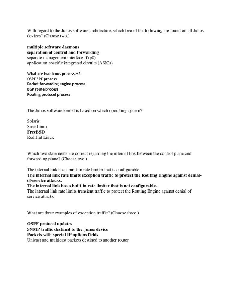 Junos Practice 1 | PDF | Routing | Firewall (Computing)