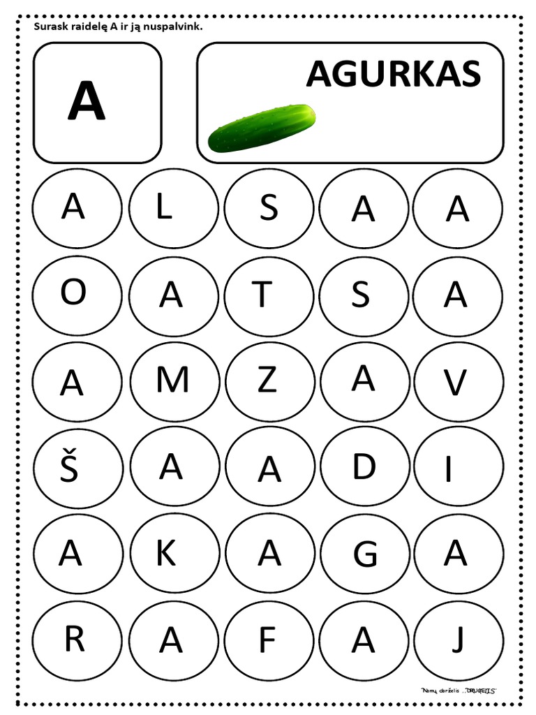 RAIDĖS. SURASK IR NUSPALVINK.pdf | PDF