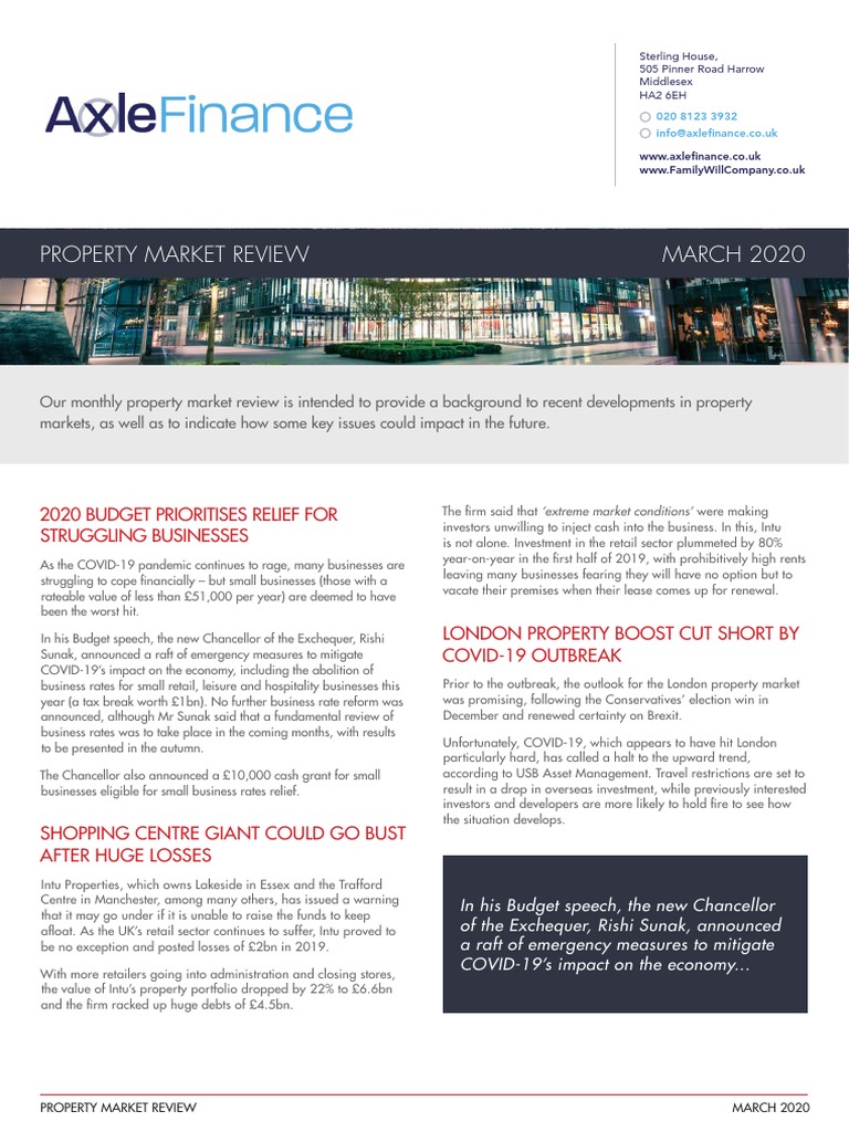 2020 March Property Review | PDF | Investing | Economies