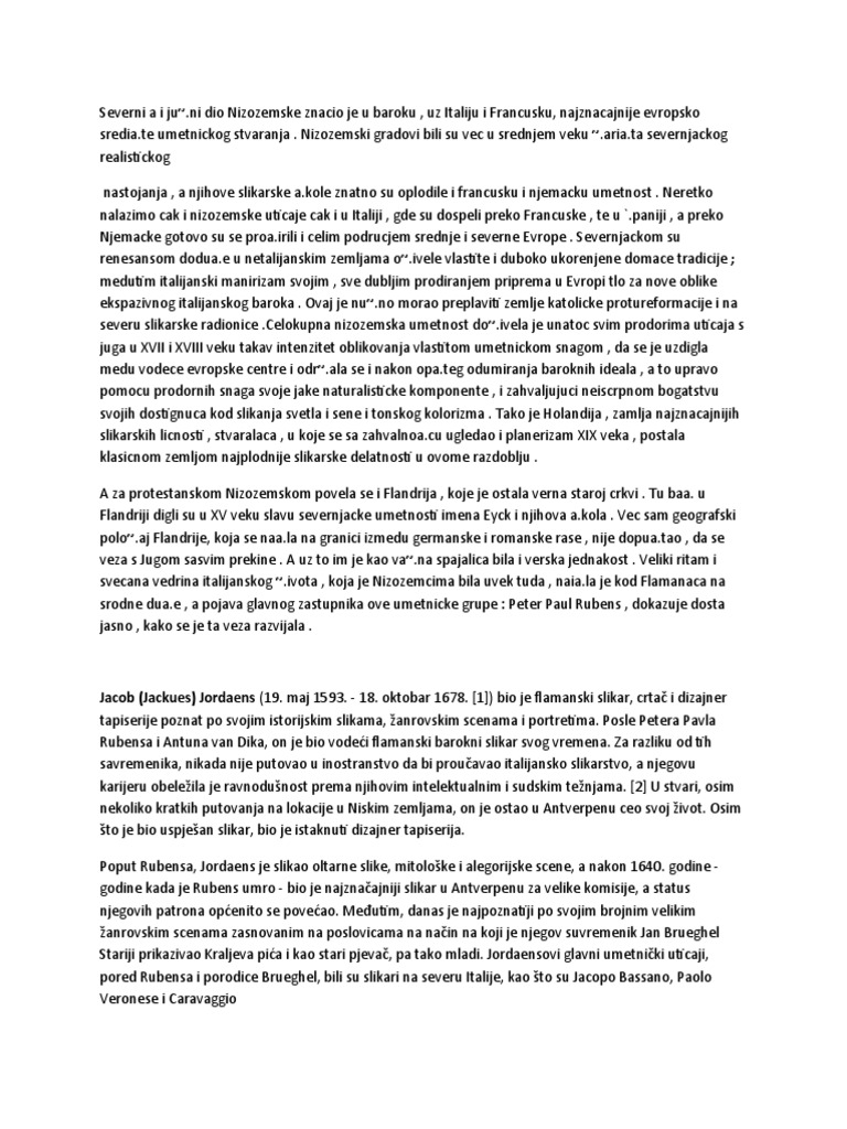 Flamanski Barok | PDF