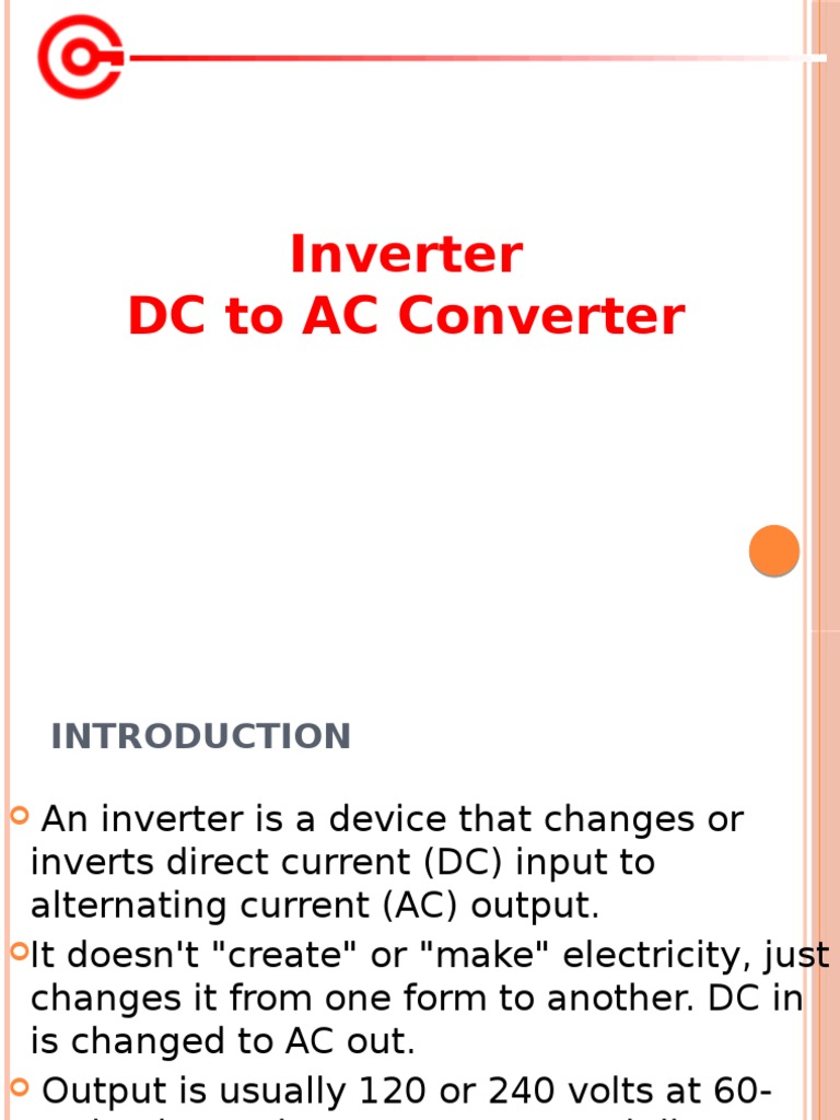 Inverter | PDF