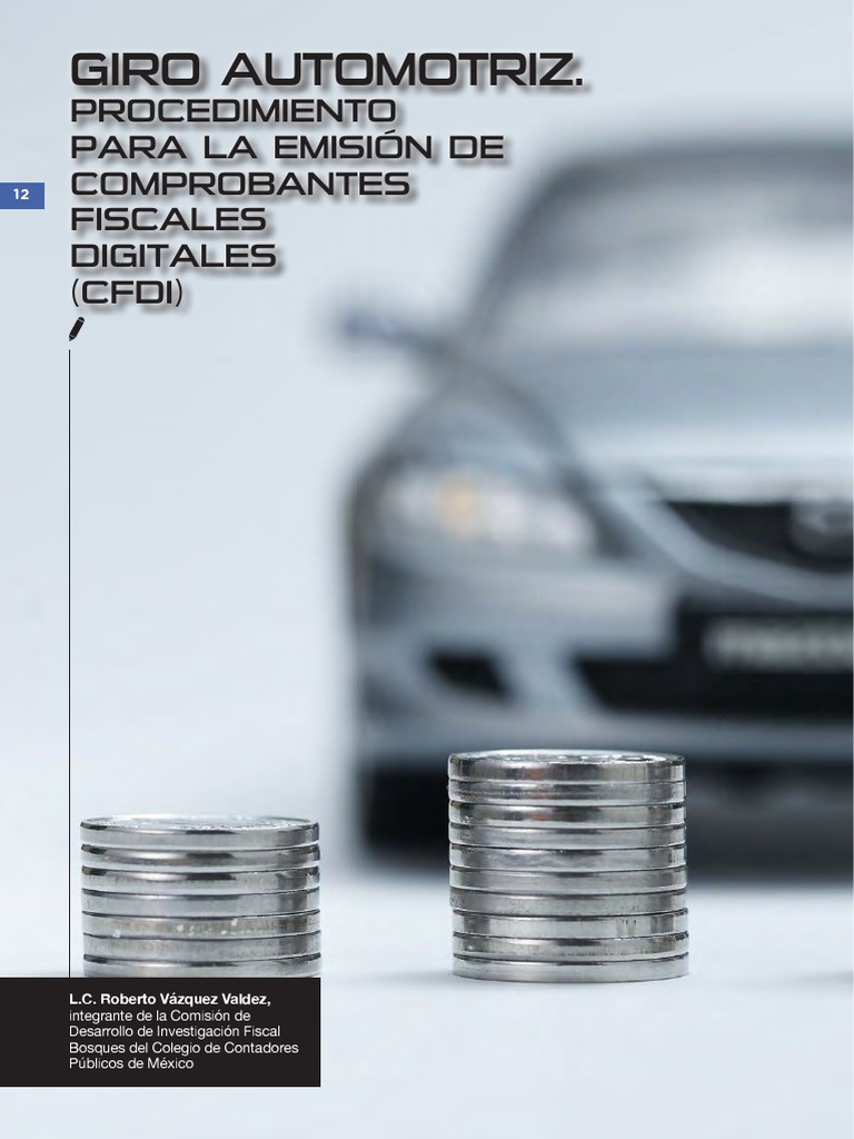 Emisión de CFDI para Autos Usados | PDF | Gobierno | Business