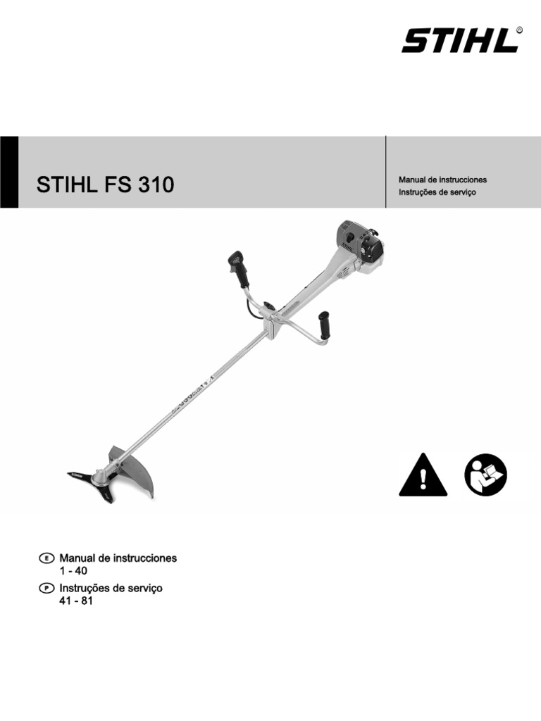Stihl FS 310 PDF | PDF | Herramientas | Rieles