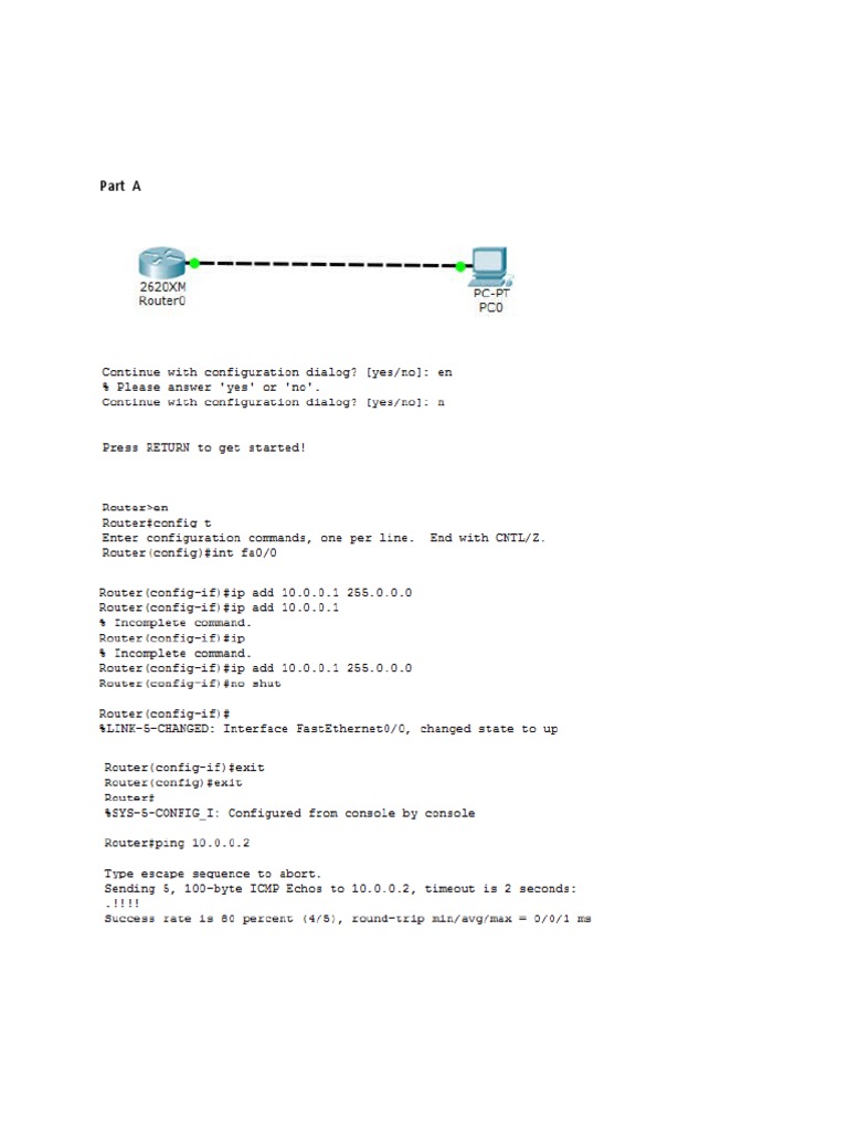 DCCN Lab 4 | Download Free PDF | Router (Computing) | Network Packet