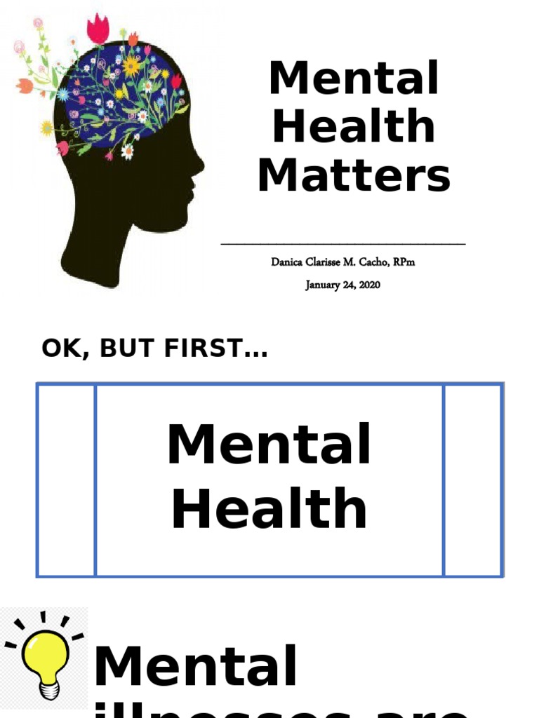 Mental Health Awareness Powerpoint | PDF | Mental Health | Social ...