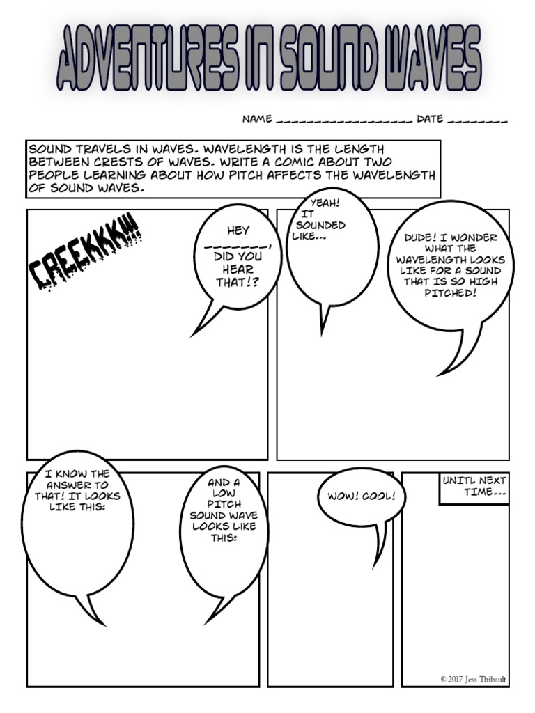 Soundwavesfillincomic | PDF | Art