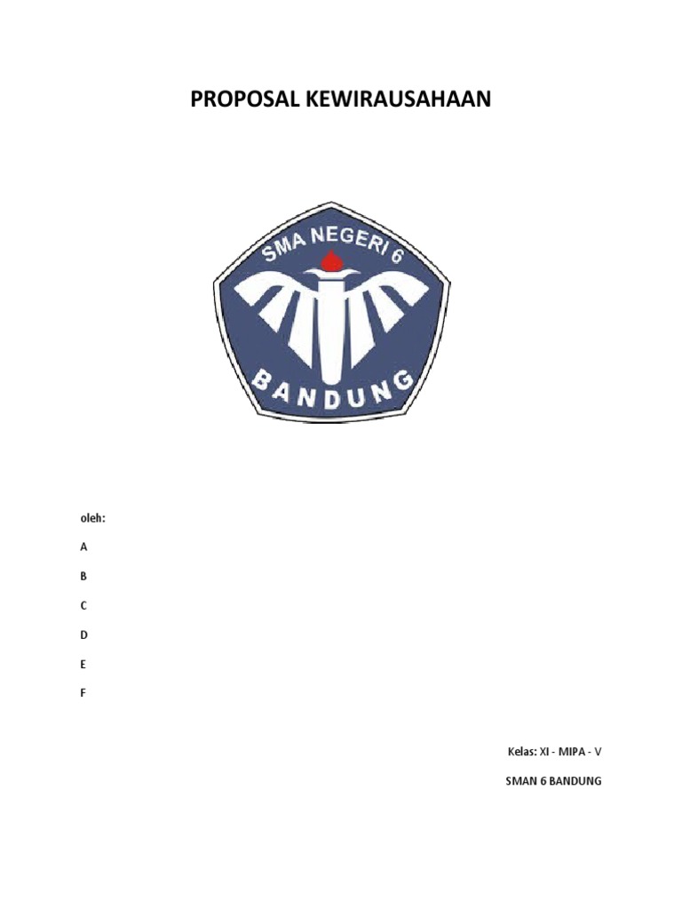 Contoh Proposal Usaha (Pkwu) | PDF