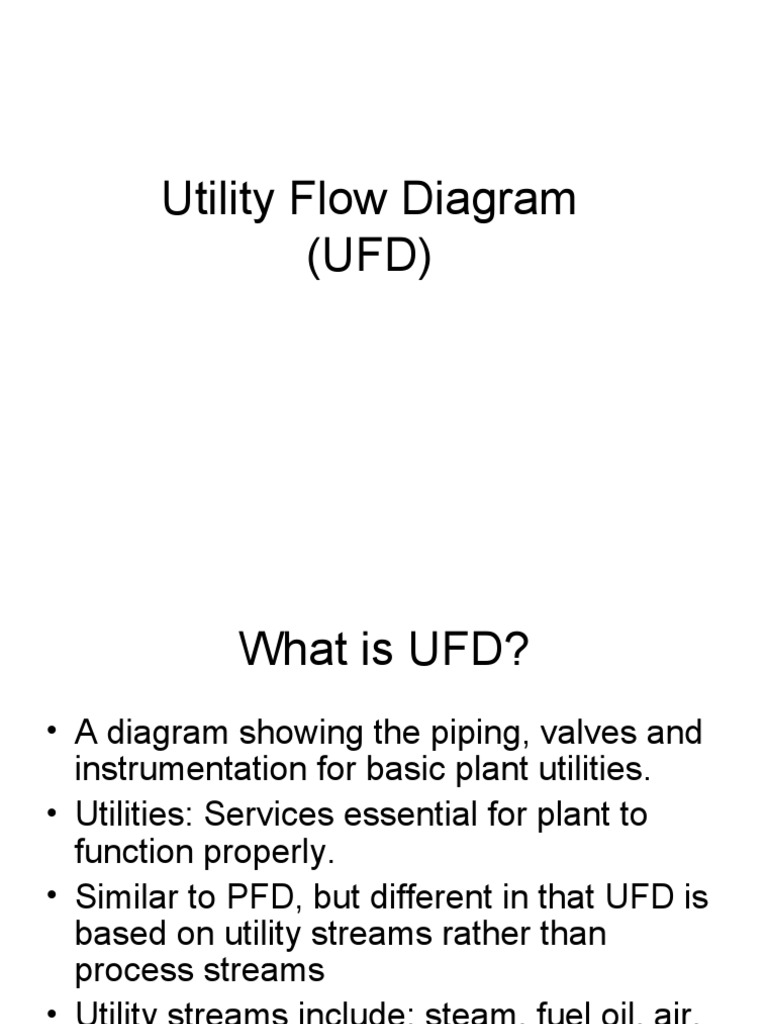 Utility Flow Diagram Overview | PDF