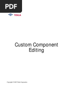 Tekla Structures Custom Components PDF | PDF | Screenshot | License