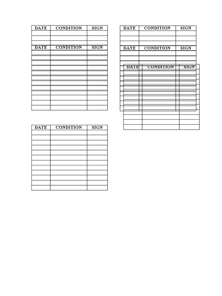 Inspection Card | PDF