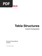 Tekla Structures Custom Components PDF | PDF | Screenshot | License