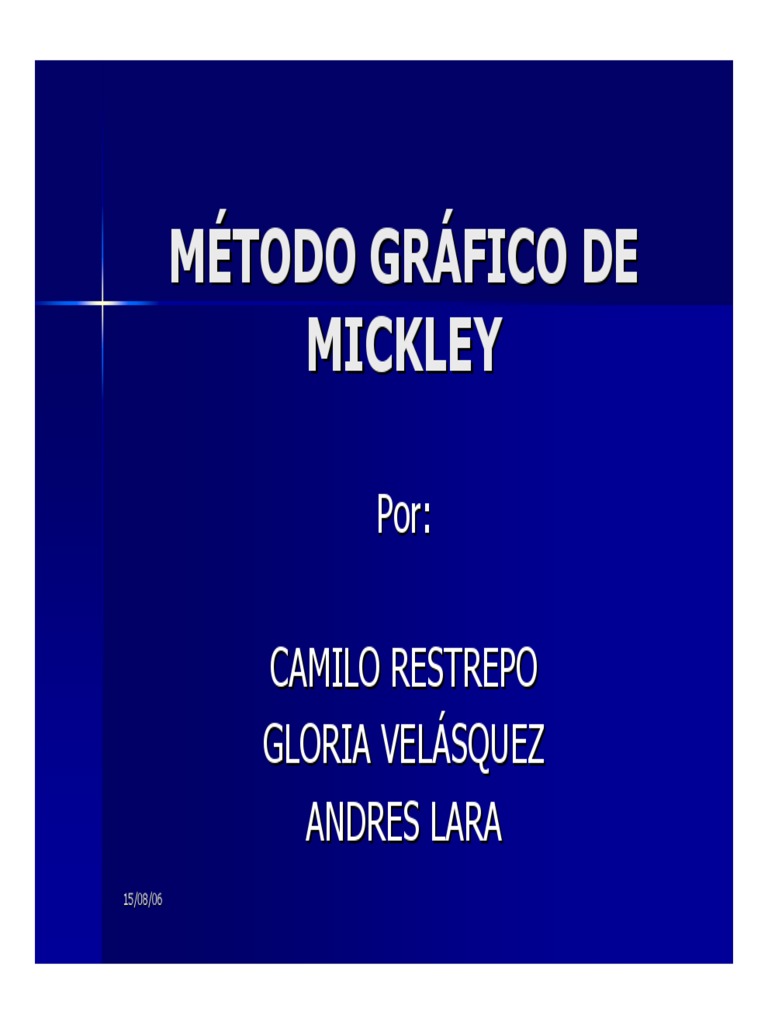 Método Gráfico de Mickley en Deshumidificación | PDF