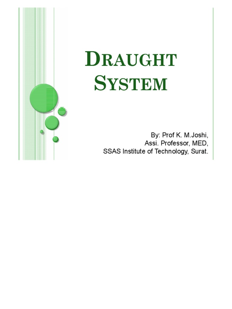 Draught System | PDF | Science & Mathematics | Computers