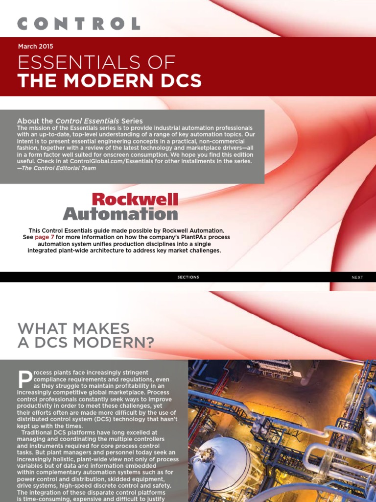 Essentials Rockwell DCS | PDF | Automation | Systems Engineering