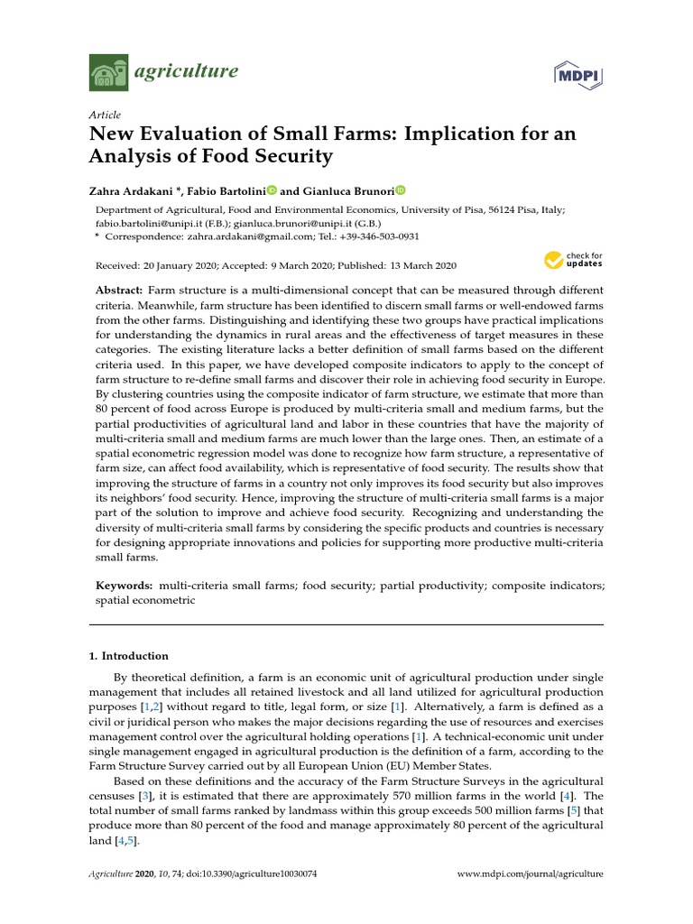 Agriculture 10 00074 PDF | PDF | Regression Analysis | Coefficient Of ...