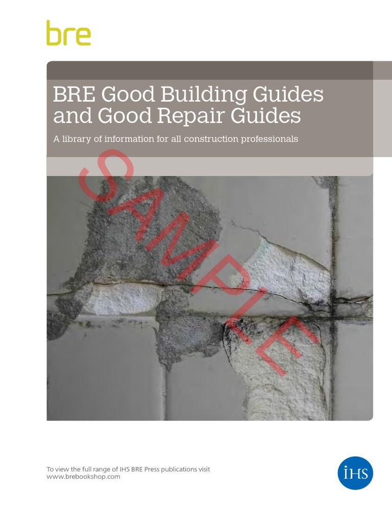 Good Repair Guide 1, Cracks Caused by Foundation Movement PDF | PDF ...