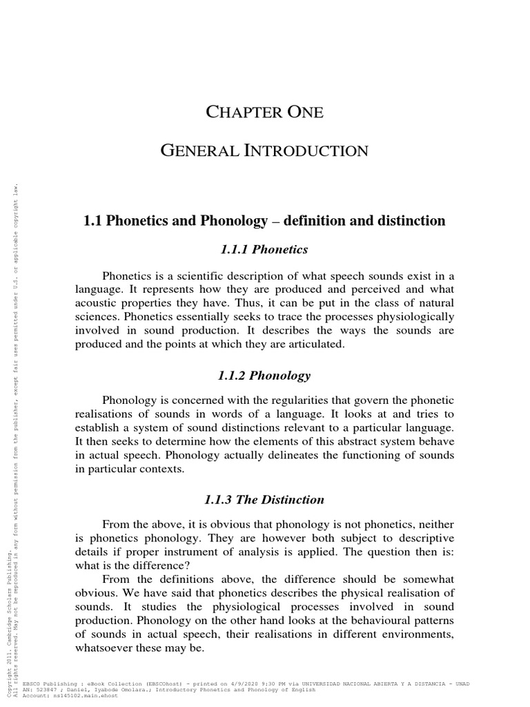 Introductory Phonetics and Phonology of English | PDF | Phonetics | Larynx
