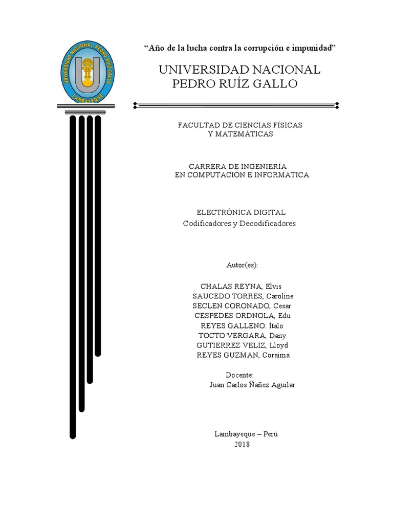 Codificadores y Decodificadores Digitales | PDF | Tecnología digital ...