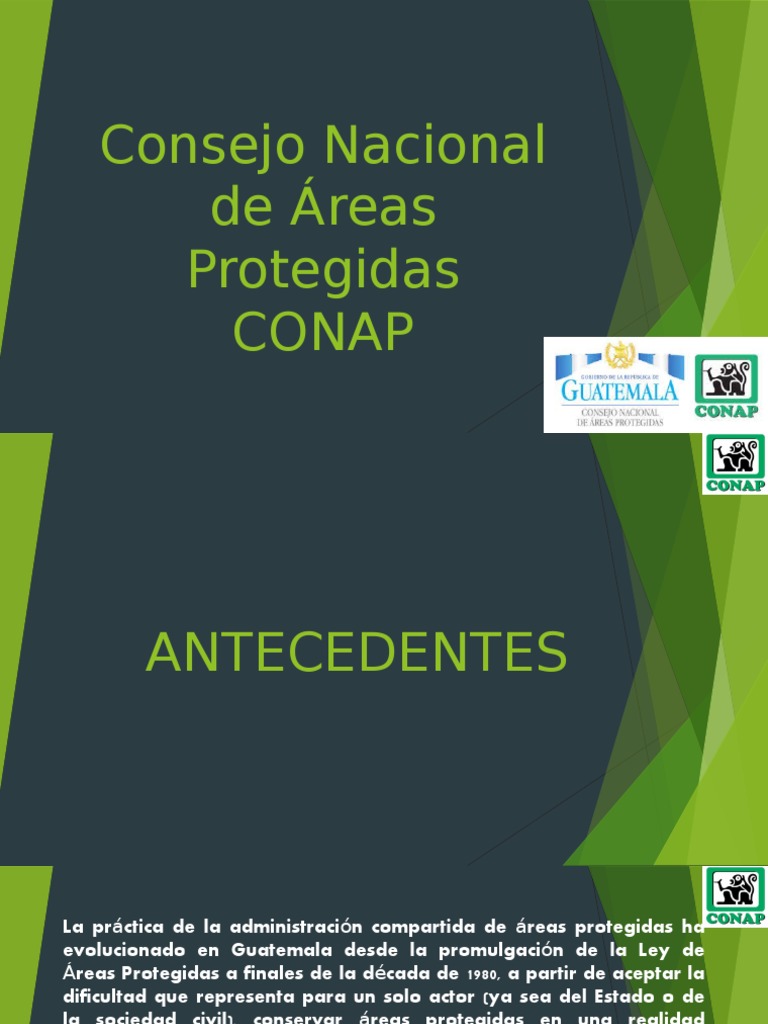 Funciones del CONAP en Guatemala | PDF | Gobierno | Science