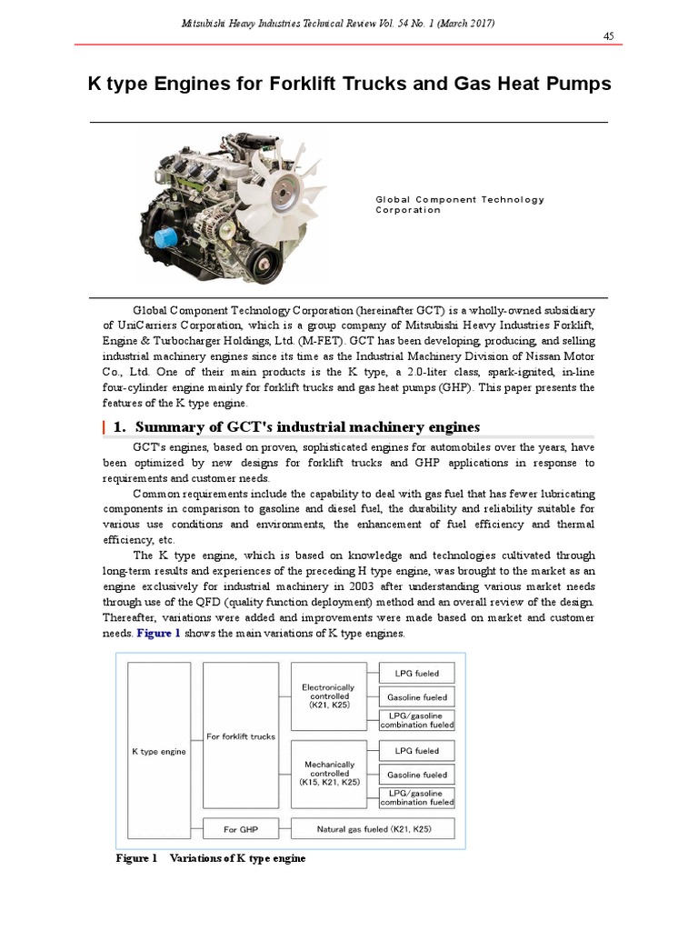K Type Engines: Features and Applications of GCT's 2.0-Liter Inline ...