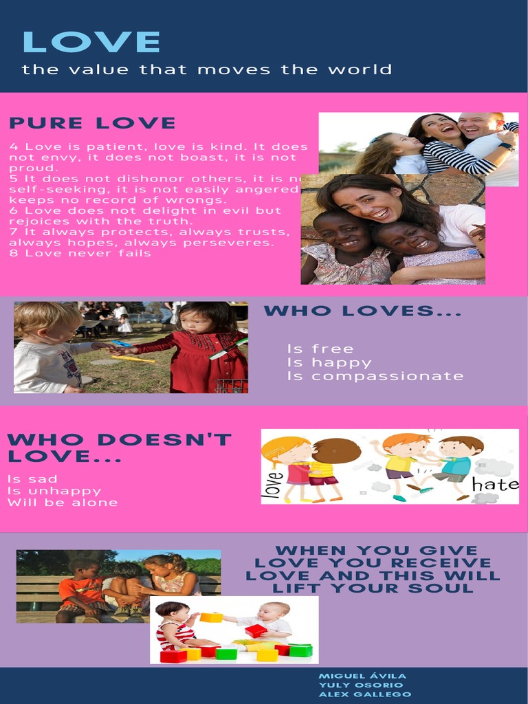Pure Love: The Value That Moves The World | PDF