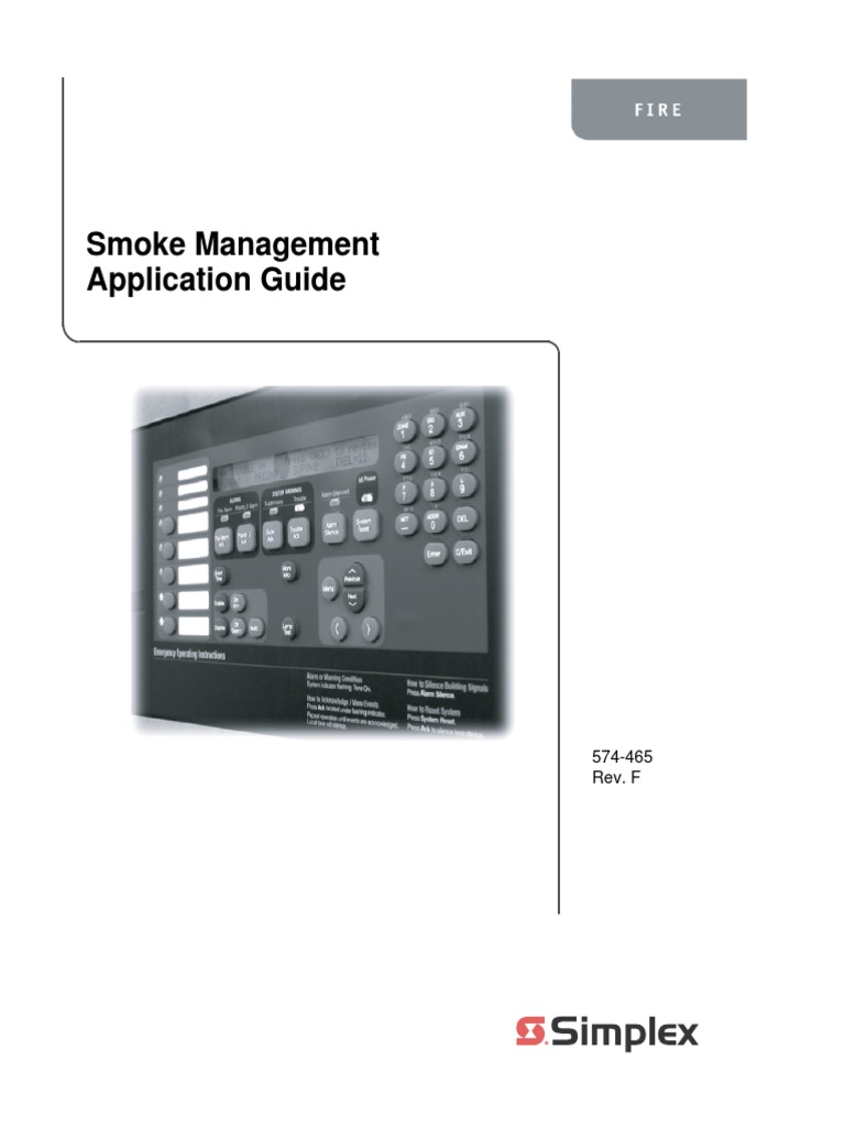 Smoke Management Application Guide: 574-465 Rev. F | PDF | Copyright ...