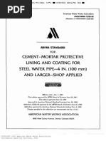 Awwa C210-15 | PDF | Epoxy | Pipe (Fluid Conveyance)