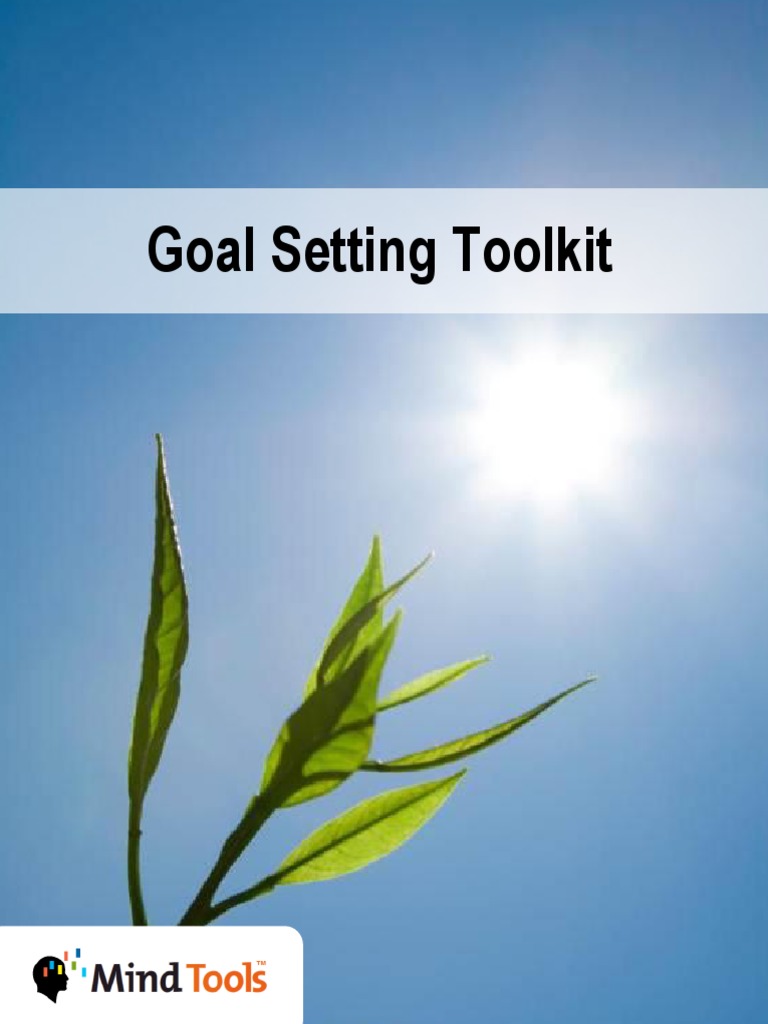 GoalSettingToolkit PDF | PDF | Self-Improvement
