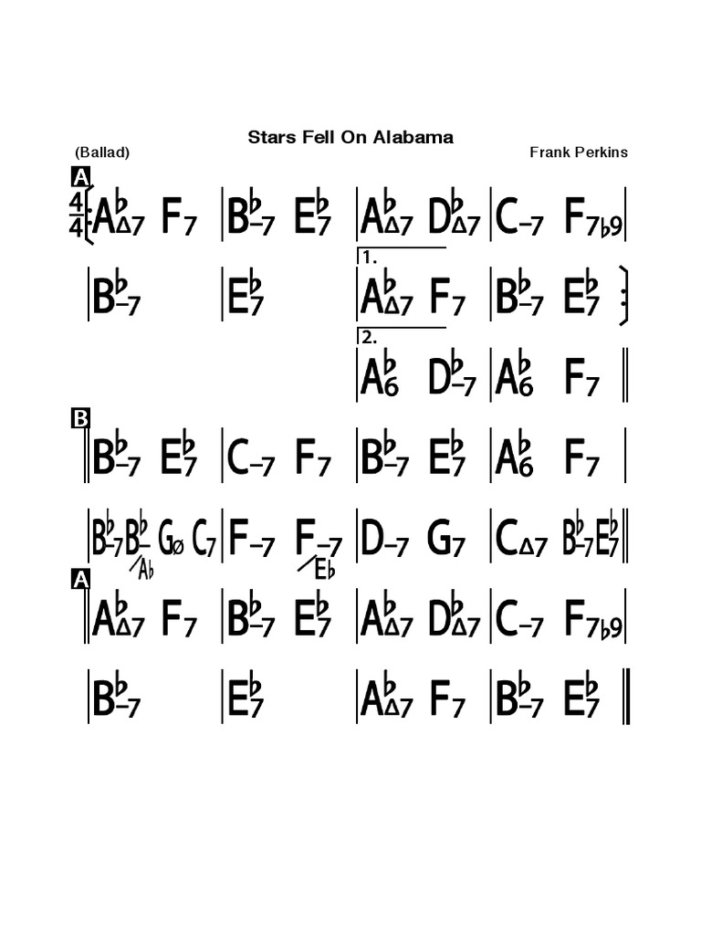 Stars Fell On Alabama | PDF