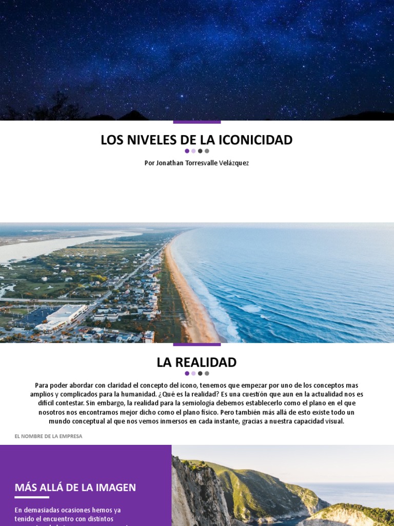 Los niveles de iconicidad en los signos visuales | PDF | Realidad ...