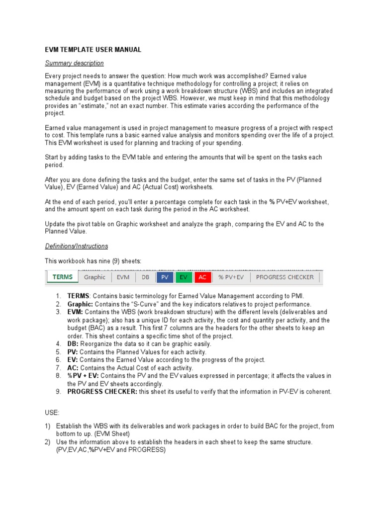 Description: Evm Template User Manual | PDF | Computing | Business