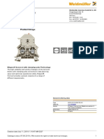 Weidmüller WDU 10 SL/EN Data Sheet | PDF | Electrical Connector ...
