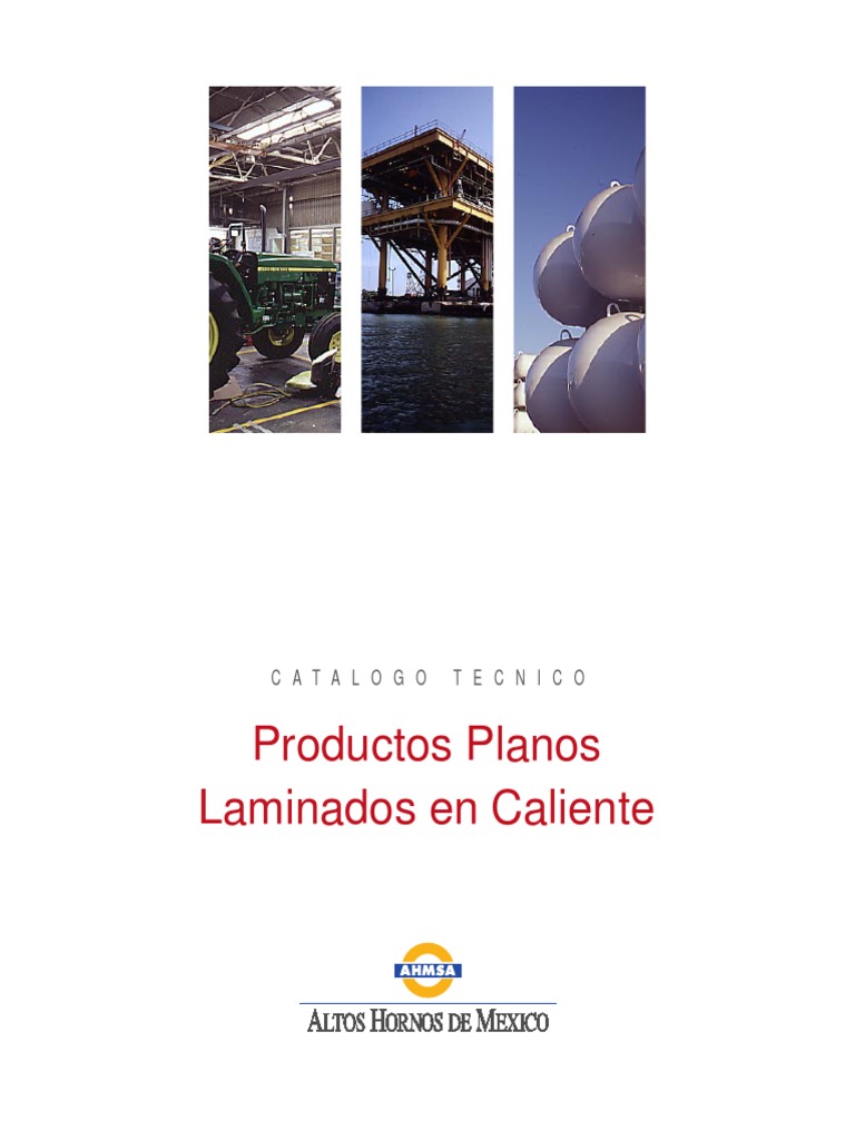 Ahmsa Laminados PDF | PDF | Acero estructural | Acero