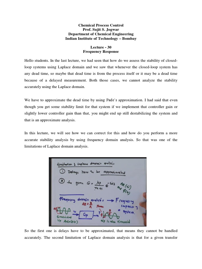Lec 30 | PDF | Control Theory | Mathematical Analysis