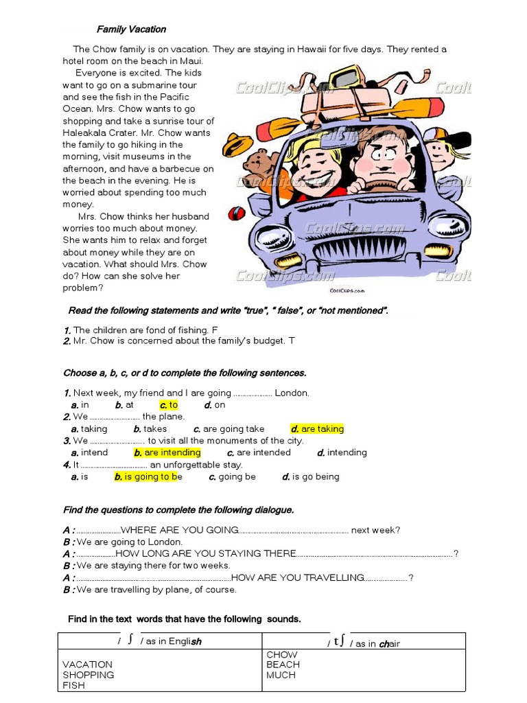 Test Unit 6 Reading Comprehension | PDF