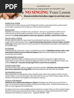 Detailed Lesson Plan. (Music) | PDF | Lesson Plan | Singing