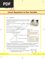 7th Grade Linear Equations Plan | PDF | Equations | Subtraction