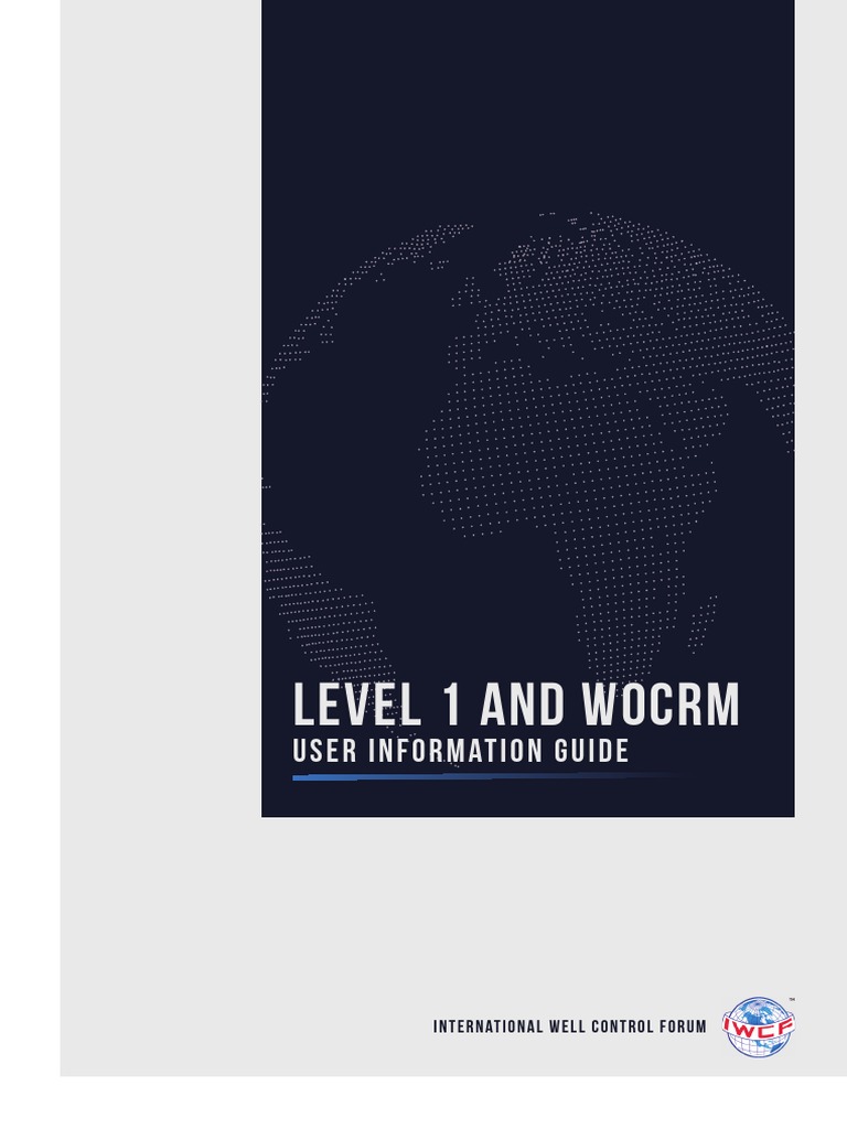 Level 1 and WOCRM User Guide 2 | PDF | Computer Access Control | Computing And Information ...